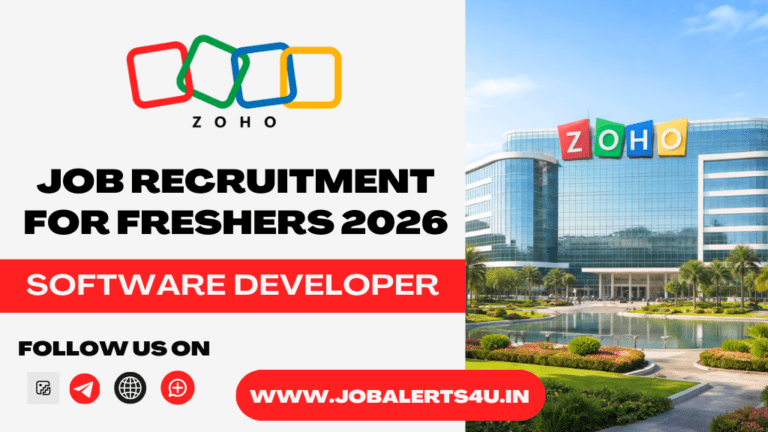 Zoho Software Developer Hiring 2026 for Freshers